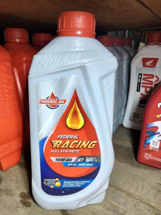 OLI FEDERAL RACING (1 LITER) 100% OLI ASLI ORIGINAL | Lazada Indonesia