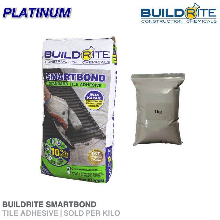 Per Kilo | BUILDRITE Standard Tile Adhesive | Sold Per 1 KG Bag | Lazada PH