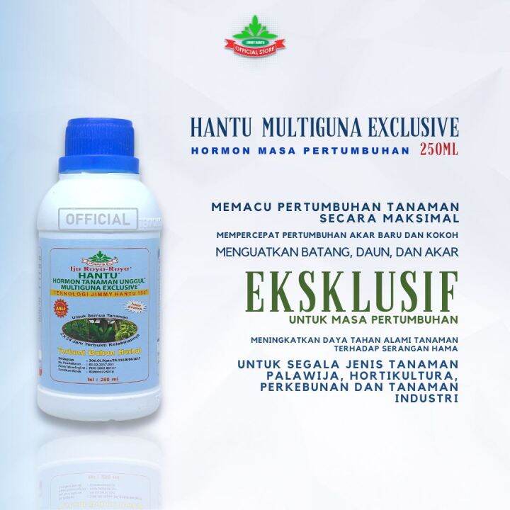 Pupuk Hantu ZPT Multiguna Ekslusive 250ml Ijo Royo Royo Hormon Organik ...