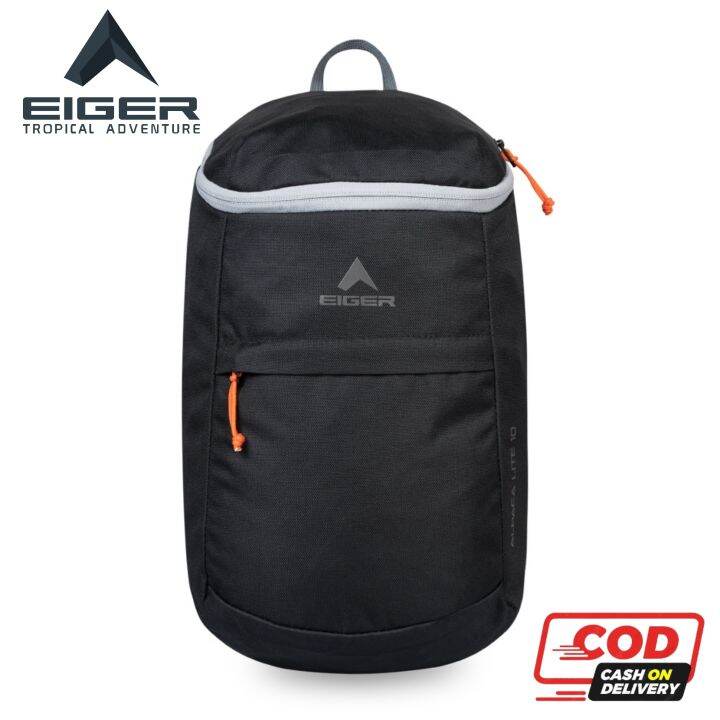 Ransel Eiger Alpaca Lite 10 Daypack - Black | Lazada Indonesia