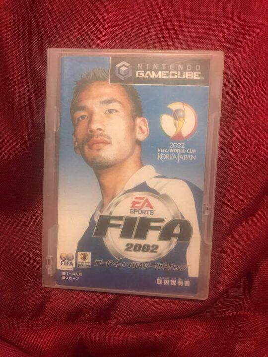 ตลับเกมส์ในตำนาน Nintendo Game Cube มือสอง เกมส์ FIFA 2002 Road to FIFA World Cup Japan Korea ...