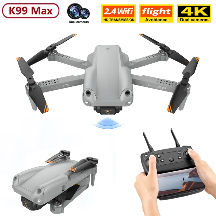 K99 Max Multi-directional Intelligent Obstacle Avoidance Foldable Drone ...