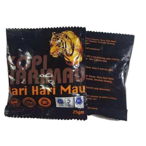 Kopi HariMau coffee for men and women 1 sachet | Lazada PH