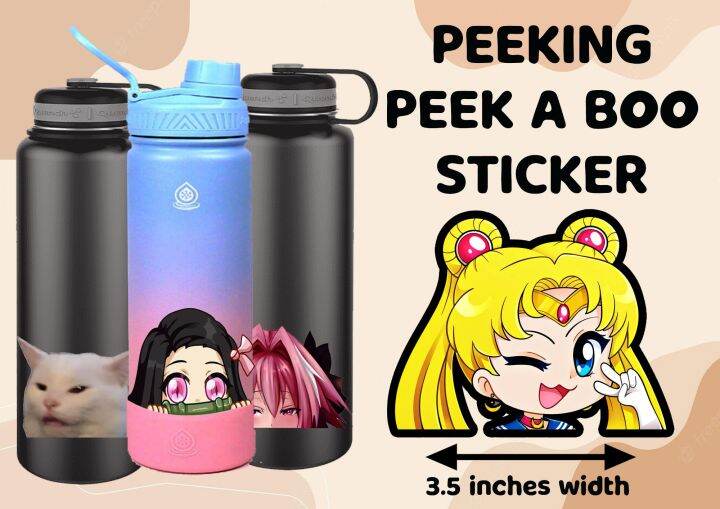 Peeking Peek A Boo Sticker Long Lasting Waterproof | Lazada PH