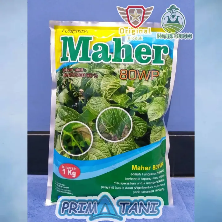Fungisida Mancozeb kuning MAHER 1Kg | Lazada Indonesia