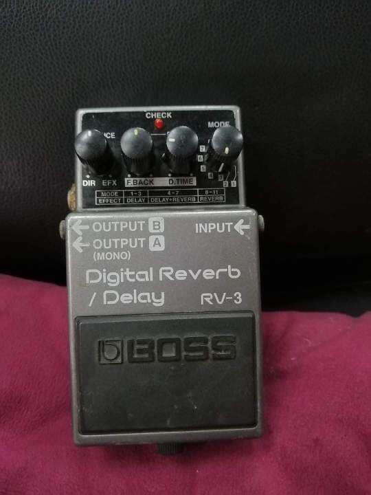 BOSS RV-3 DIGITAL REVERB /DELAY(ป้ายชมพู) | Lazada.co.th