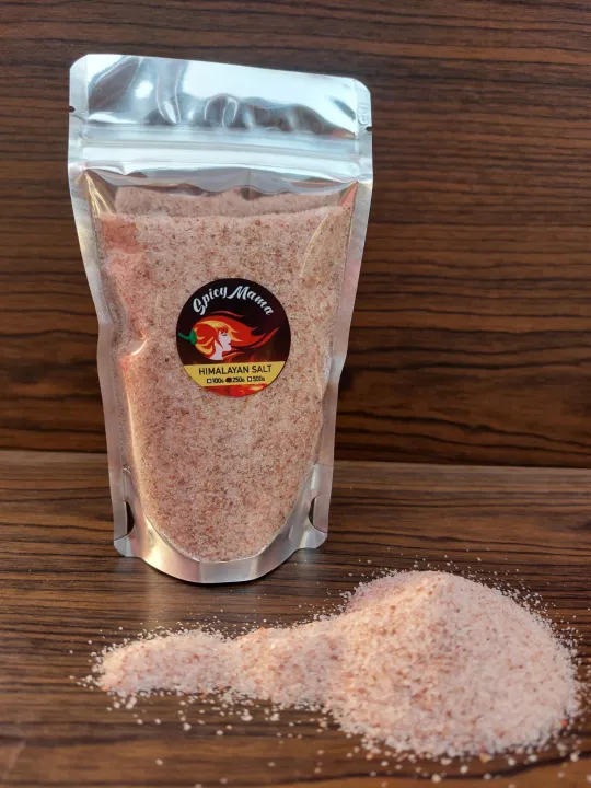 Spicy Mama Himalayan Salt Himalayan Pink Salt 250g fine (pouch) | Lazada PH