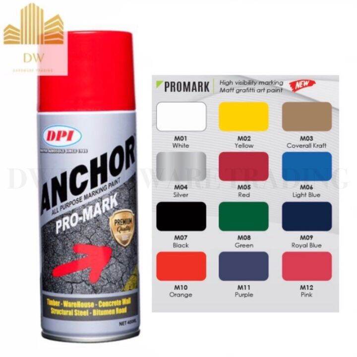 🔥Ready Stock🔥Anchor Spray Paint Promark/High Visibility Marking Matt ...