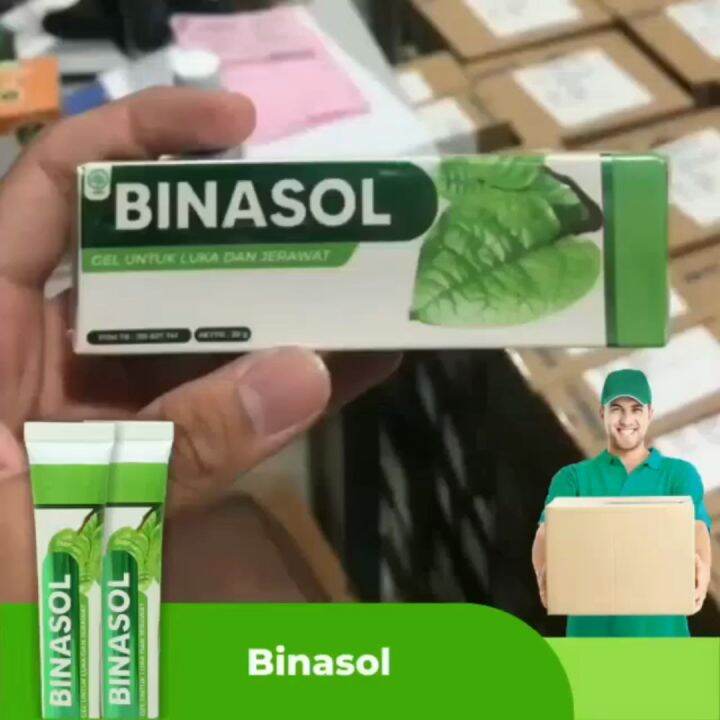Binasol Gel Obat Luka Diabetes Luka Terbuka Luka Bakar dan Luka Pasca ...