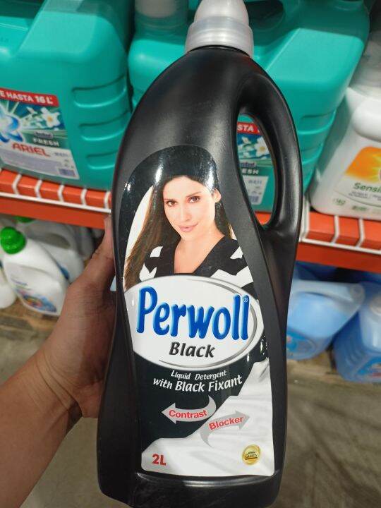 Perwoll Black Liquid Detergent with Black Fixant 2L | Lazada PH