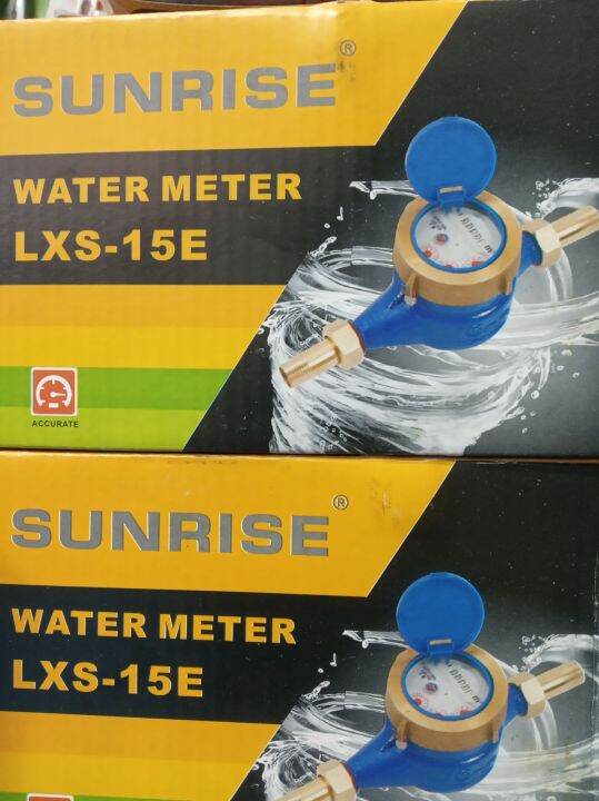 Water meter LXS-15E Sunrise Heavy Duty | Lazada PH