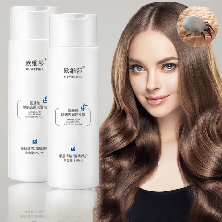 250ML Amino Acid Anti Dandruff Hair Treatment Shampoo Oil Removing Mite ... 250ML Amino Acid Anti Dandruff Hair Treatment Shampoo Oil Removing Mite ...