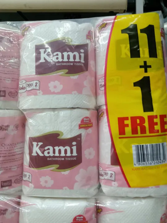 KAMI BATHROOM TISSUE (11+1 ROLLS) | Lazada PH