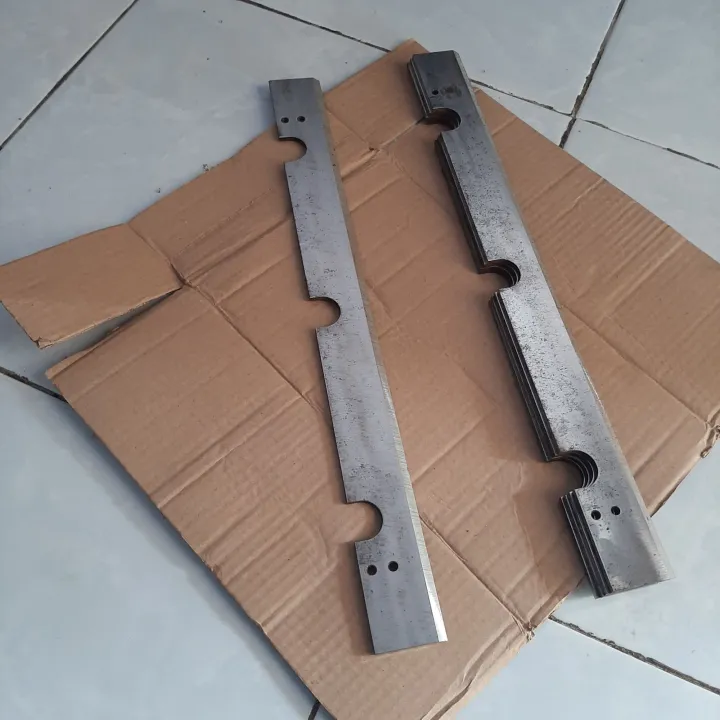 MATERIAL BAJA HSS BEKAS PABRIK KAYU MATA PISAU BAJA PUTIH ANTI KARAT ...