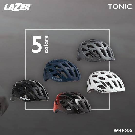 *แถมกระติกน้ำ*หมวกจักรยาน LAZER TONIC น้ำหนักที่เบาเพียง 230g | Lazada ...