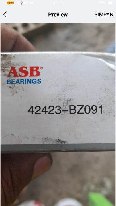 BEARING 42423-B Z091 MERK ASB MURAH | Lazada Indonesia