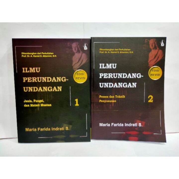 Paket Ilmu Perundang-Undangan Edisi Revisi -1 Set 2 Buku - Maria Farida Indrati S. | Lazada ...