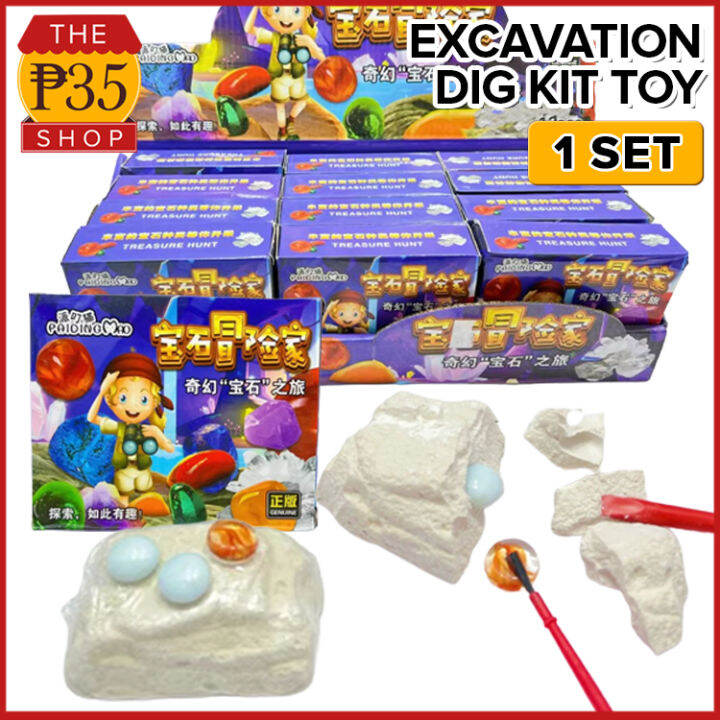 DIY Excavation Dig Kit Toy for Kids, Fun Education Learning Toy Science ...