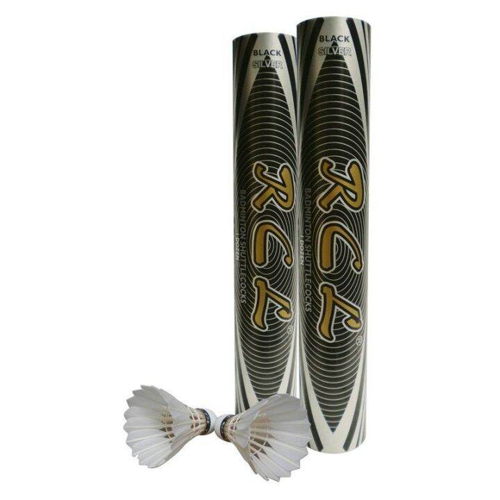 RCL Black Silver Shuttlecock 100% original | Lazada