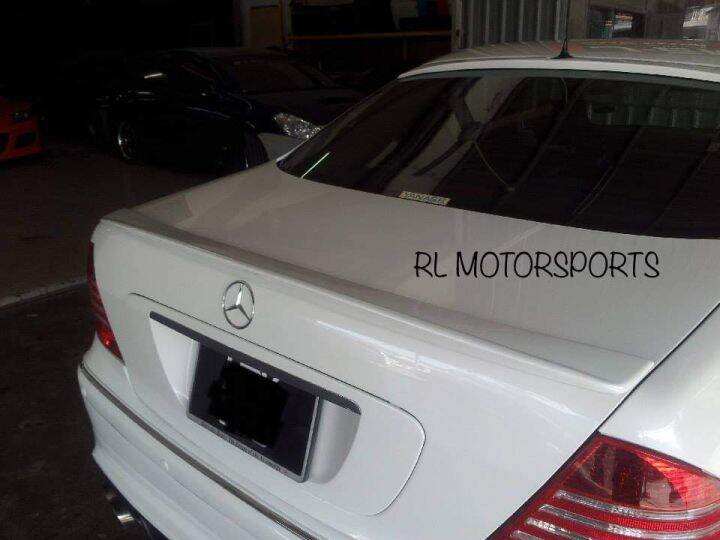Mercedes Benz w220 S class Wald black bison rear boot trunk ducktail ...