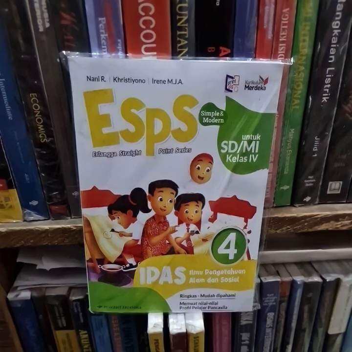 Esps Ipas Kelas 4 Volume 2 Sd Kurikulum Merdeka Erlangga Lazada Indonesia
