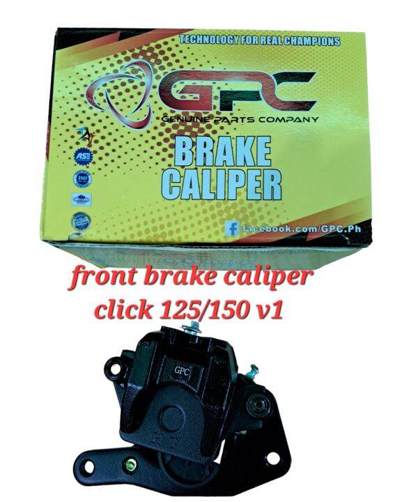 gpc front brake caliper click 125/150 V1 | Lazada PH