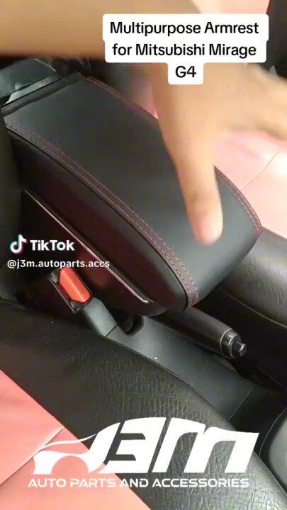 Multipurpose Armrest Console Box for Mitsubishi Mirage G4 2013-2019 ...