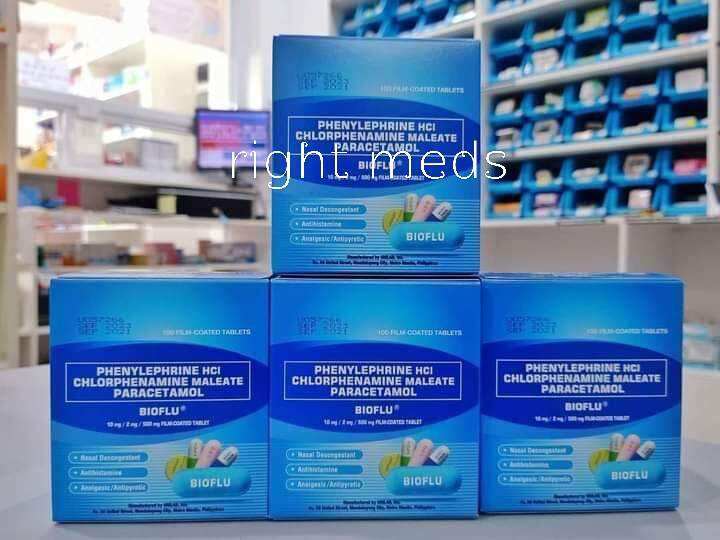 Bioflu 100s tablets (1box/100pcs) Para sa lagnat, ubo, trangkaso, sipon ... Bioflu 100s tablets (1box/100pcs) Para sa lagnat, ubo, trangkaso, sipon ...