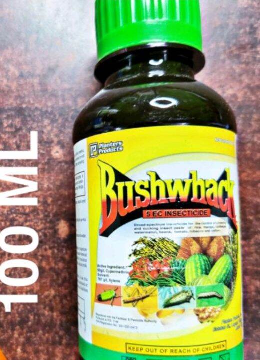 BUSHWHACK 5 EC INSECTICIDE (100 ML) PLANTERS PRODUCT | Lazada PH