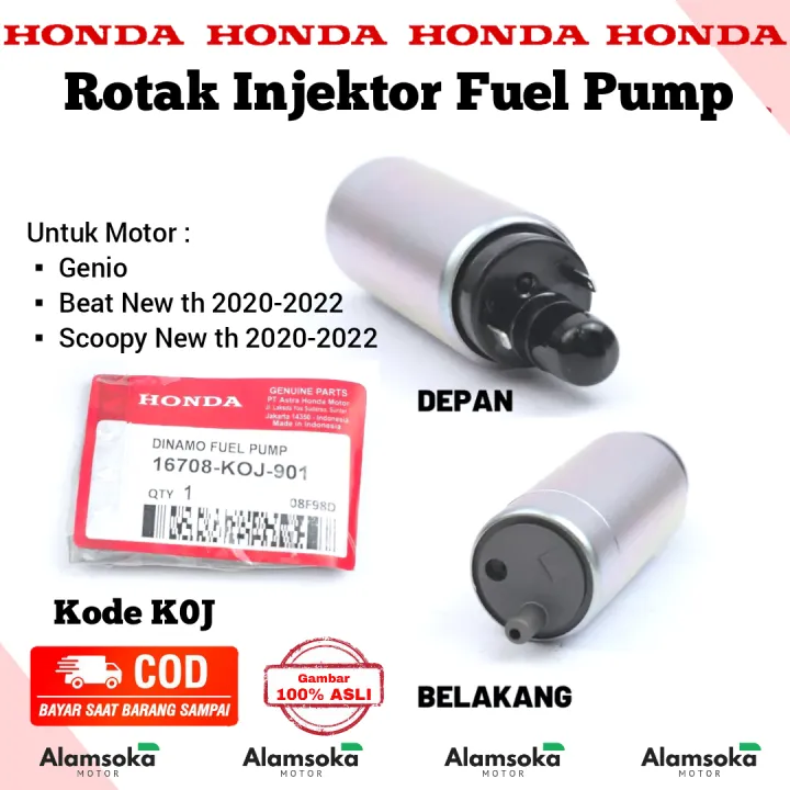 Rotak Injektor Fuel Pump K0J Injeksi Honda Genio Beat New Scoopy New ...