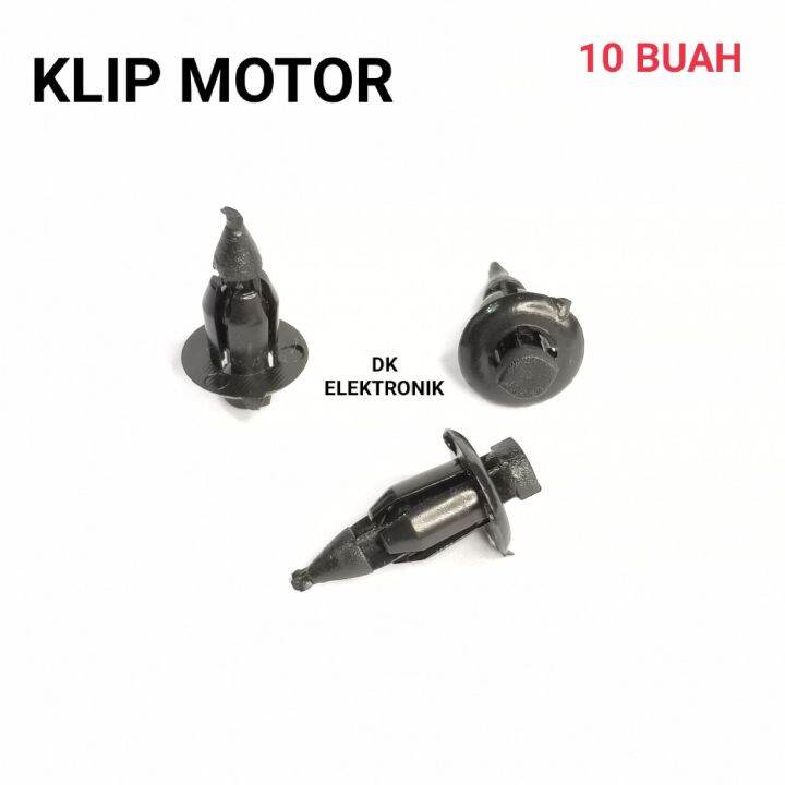 ( 10 BUAH ) KLIP MOTOR UNIVERSAL KLIP BODY NMAX KLIP MOBIL KANCING ...