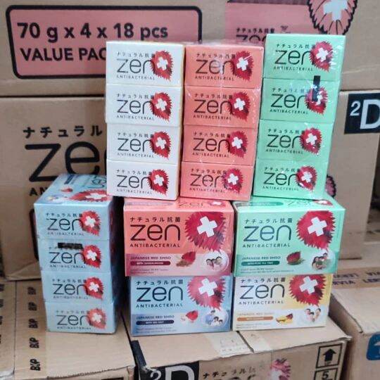 Zen Sabun Batang isi 4 | Lazada Indonesia