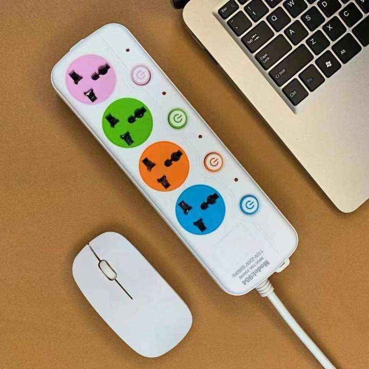 Power Universal 4 Socket Extension Movealbe Multi Function Socket 904U ...