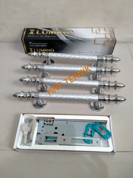 paket handle pintu double tarikan pintu dua sisik naga handle pintu ...