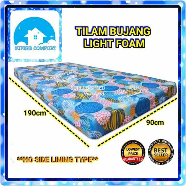 FREE BANTAL !!! TILAM BUJANG SANTAI / SINGLE MATTRESS - LIMITED STOCK ...