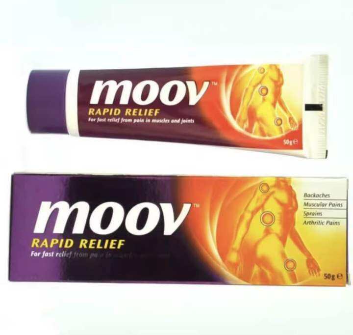 Moov Instant Pain Rapid Relief Ointment 50gm Cream | Lazada