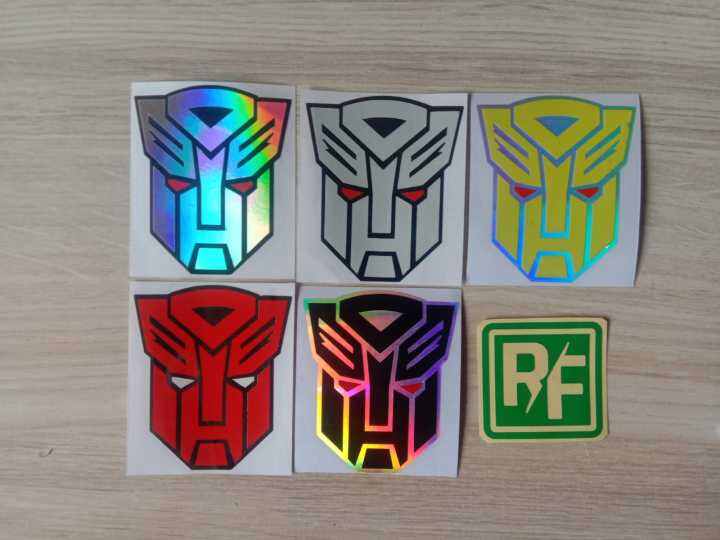 Sticker transformer cutting stiker transformer acesoris variasi motor ...