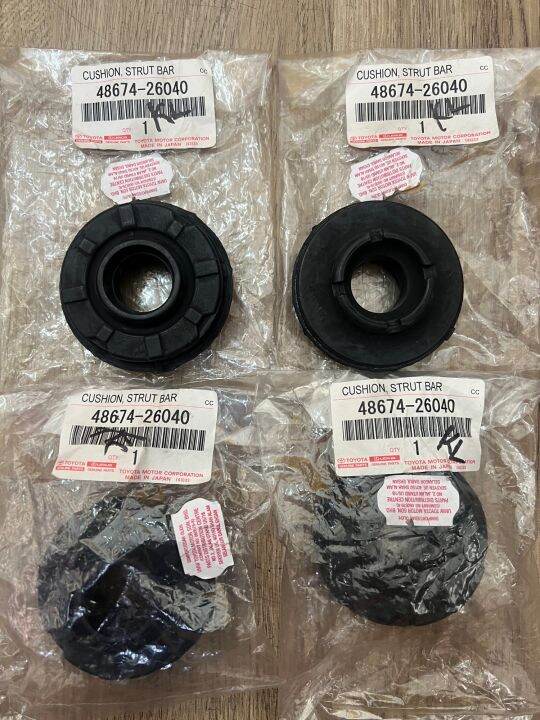 Toyota KDH200 Tension Rod Bush Set (4pcs) Toyota Original 48674-26040 ...