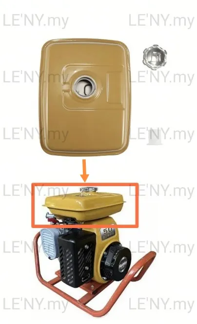 ROBIN SUBARU EY20 / EY20-3 ( 5.0HP ) FUEL TANK FOR VIBRATORY POKER ...