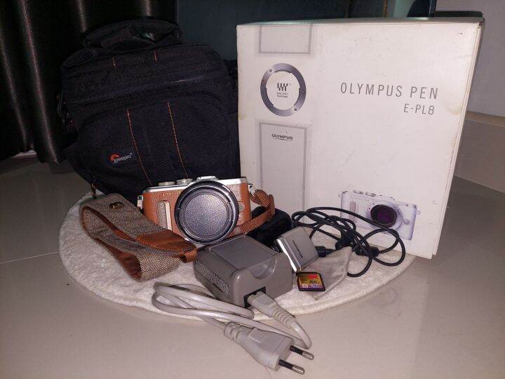 กล้องOlympus Pen EPL-8 พร้อมเลนส์มือหมุนและอุปกรณ์ครบ (มือสอง) | Lazada ...