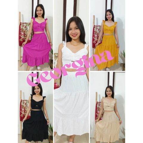 MKJF New released GEORGINA coordinates | Chalice Fabric | Lazada PH