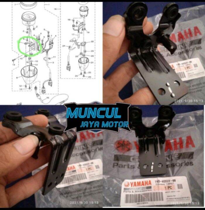 bracket breket dudukan spido speedometer fino fi 115 fino fi 125 fino ...