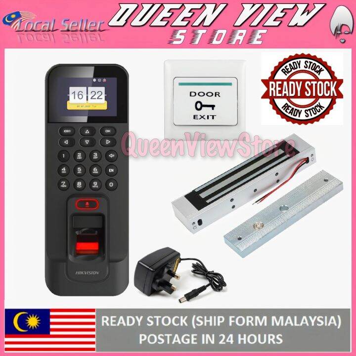 Hikvision Fingerprint & Card Time Attendance & Door Access Control ...