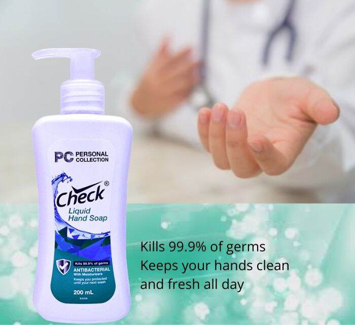 PC CHECK LIQUID HAND SOAP 200ML | Lazada PH