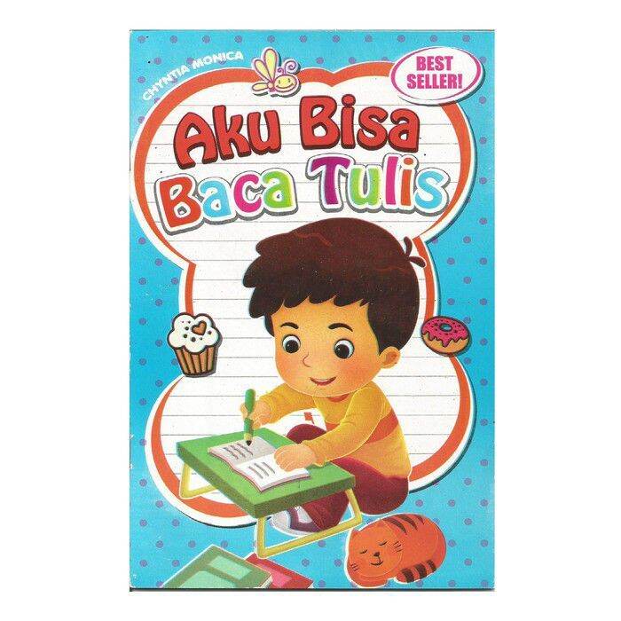 Buku Aku Bisa Baca Tulis Full Color Untuk PAUD / TK Edukasi Murah ...