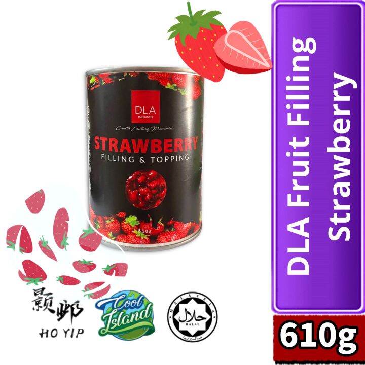 DLA fruit Filling 610gm peach/Strawberry/mango | Lazada