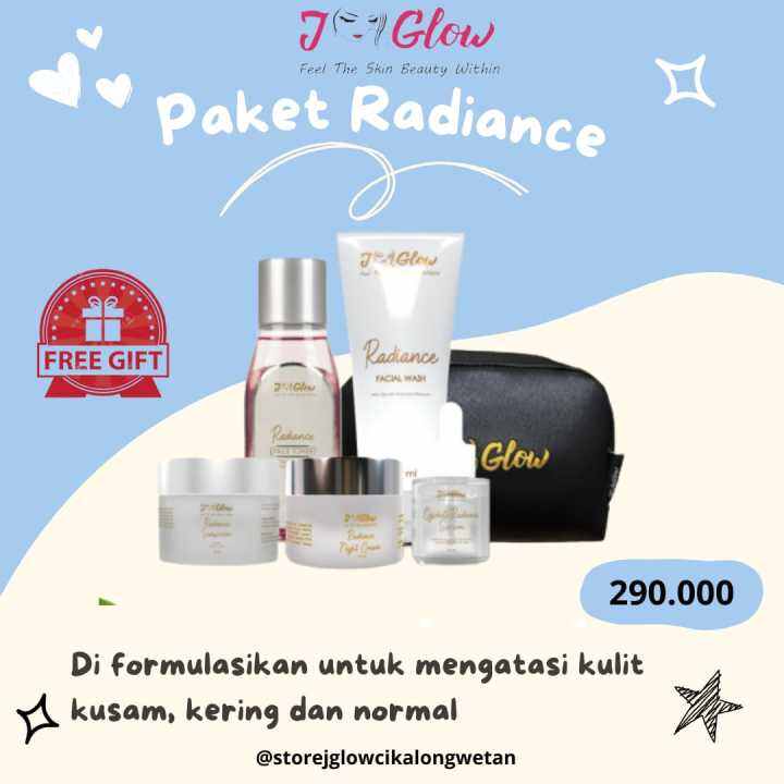 JGLOW / J-GLOW Skincare / Paket Radiance Whitening Glowing Best Seller 100% Original | Lazada ...