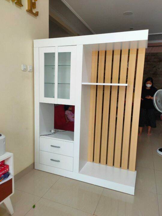 lemari partisi sekat ruangan | Lazada Indonesia