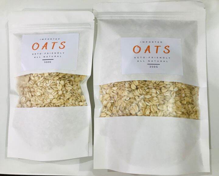 ROLLED OATS 100g or 250g | Lazada PH