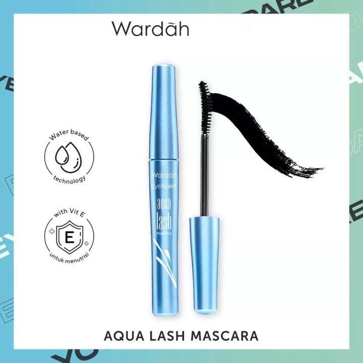 mascara wardah eye expert aqua lash | Lazada Indonesia